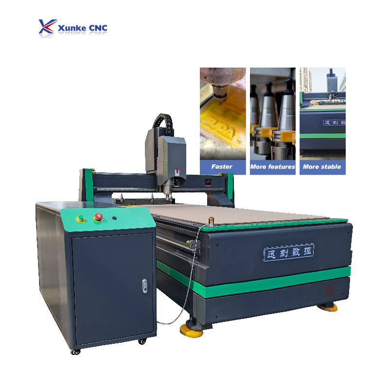 ATC Cnc Router Machine - Buy ATC cnc router, Tool changer, woodworking ...